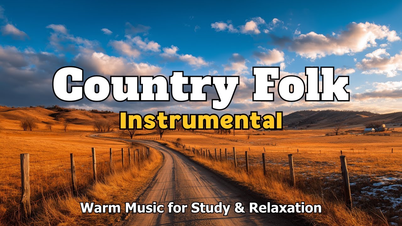 [Country Folk Instrumental 43] – Cozy Guitar Music for Study ...