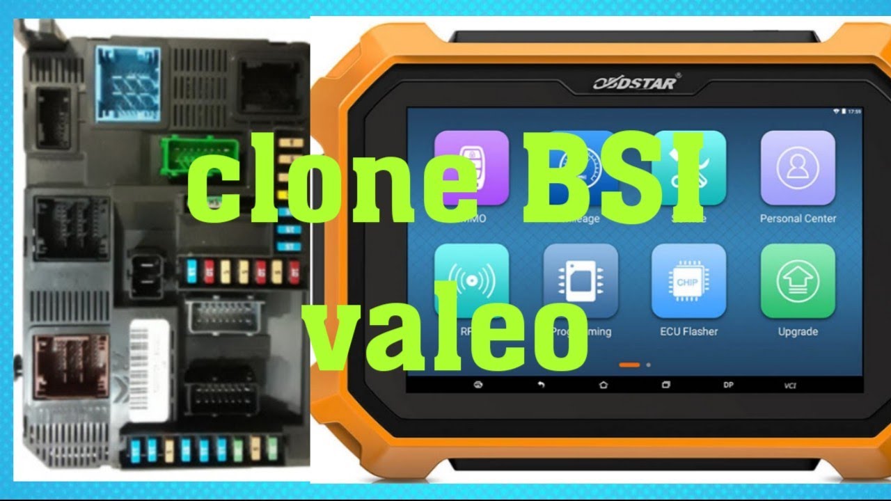 clone BSI Valeo OBDSTAR - YouTube