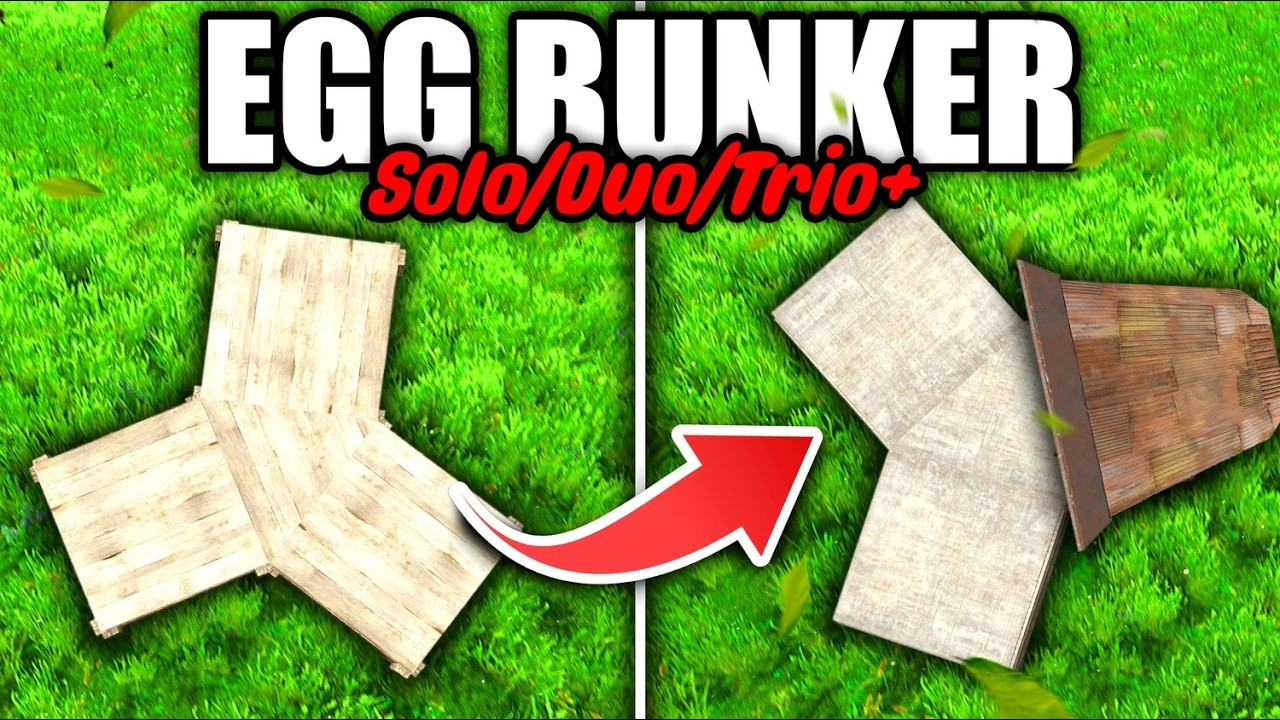 Rust Egg Base Expansion 2025 – BEST Simple Solo/Duo/Trio Design - YouTube