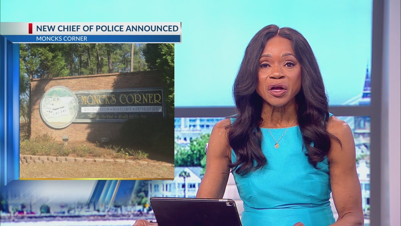 Town of Moncks Corner names new police chief - YouTube