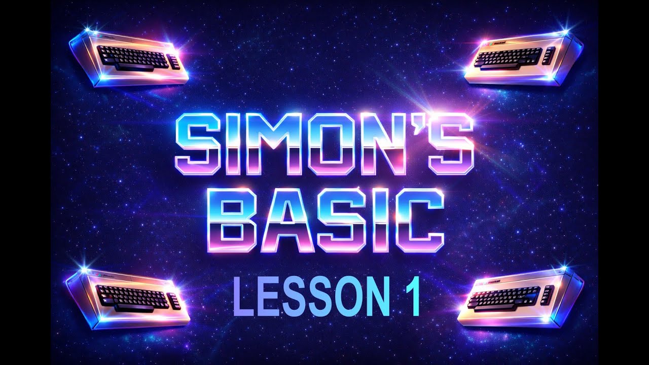 Simons basic for C64 - Lesson 1 - commands Pause, Flash, Off, Bflash ...