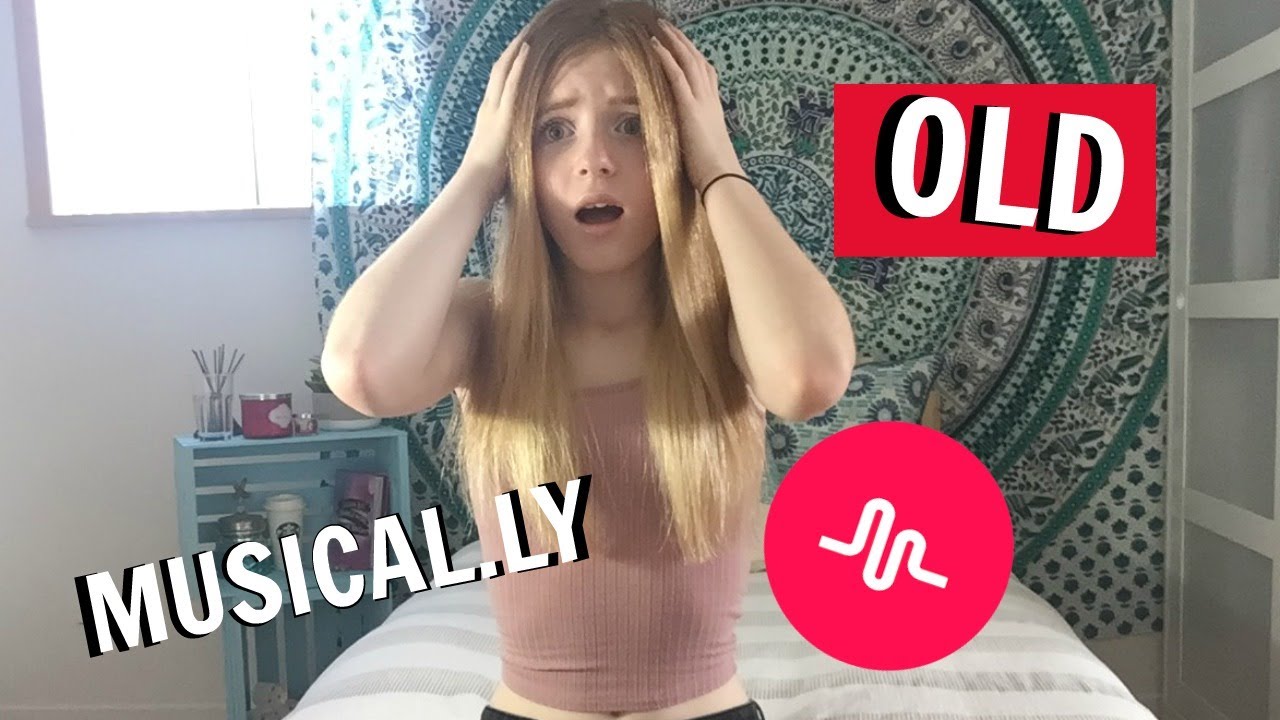 REACTING TO MY OLD MUSICAL.LY - YouTube