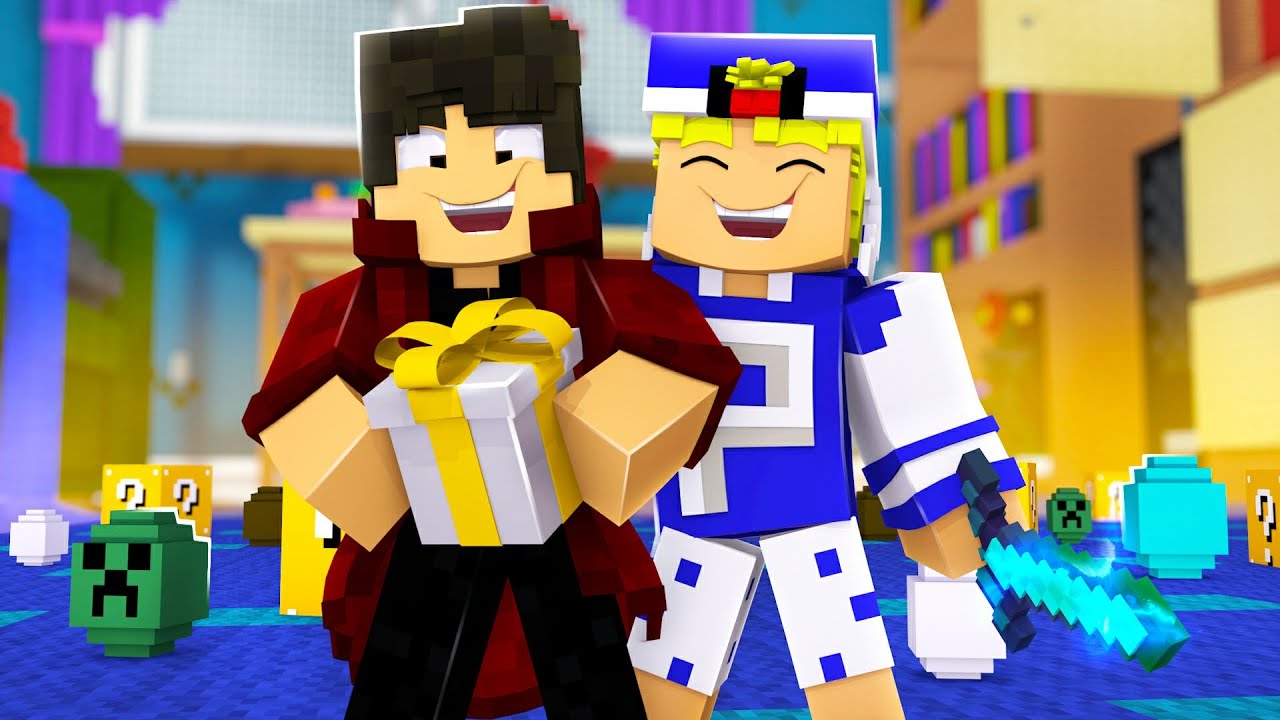 Minecraft: DEI UM PRESENTE PARA ELE! - SURVIVAL POINTS Ep.5 ‹ PAULINHU ...