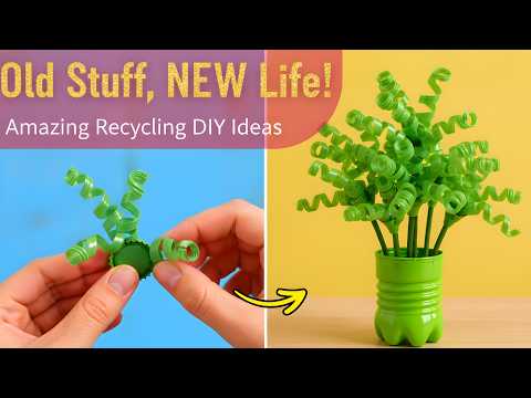 🤩♻️ Eski Eşyalar, Yeni Hayat: Şaşırtan Geri Dönüşüm ve DIY Fikirleri
