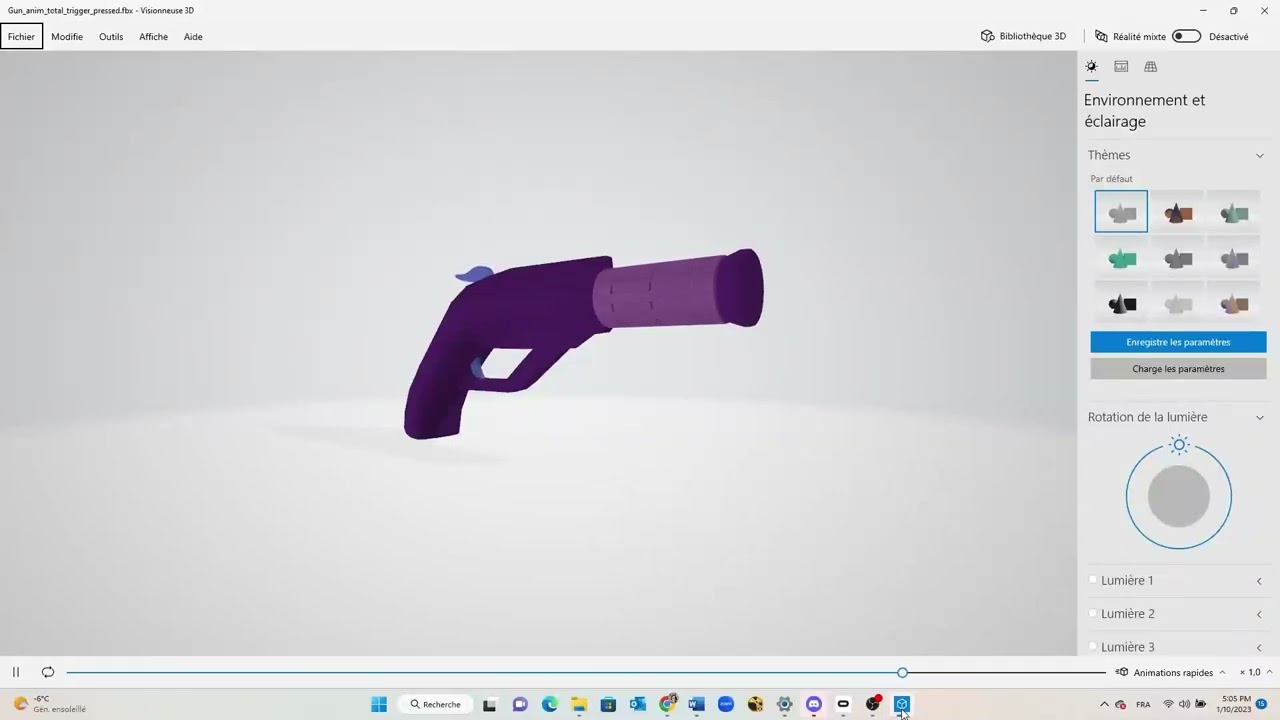 Gun animation - YouTube