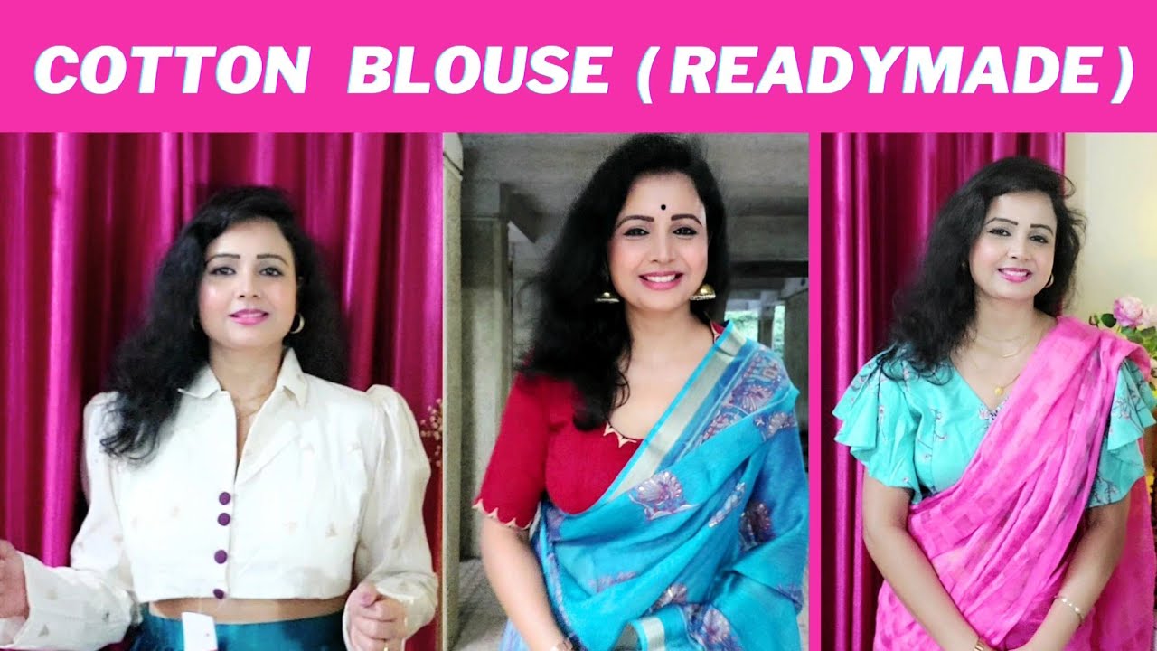 Readymade Blouse Haul/Meesho Haul/Cotton Blouse Haul/Affordable ...