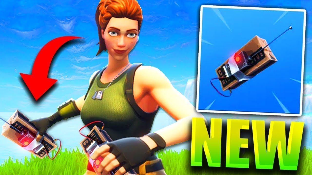 NEW REMOTE EXPLOSIVE COMING TO FORTNITE - YouTube
