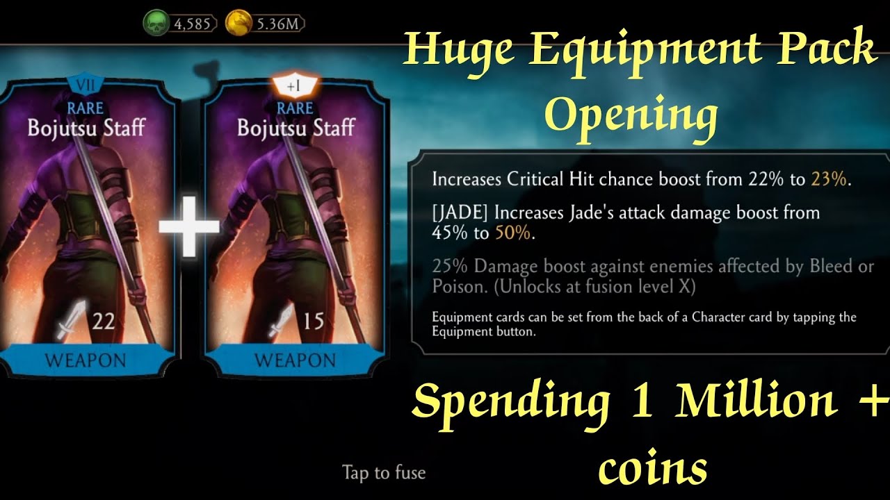 Mk mobile | Pack opening | equipment pack opening tric | spending 1M ...