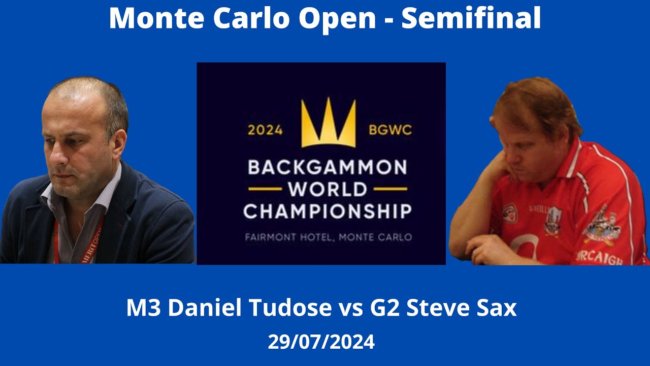 Monte Carlo Open 2024 - Semifinal - M3 Daniel Tudose vs G2 Steve Sax ...