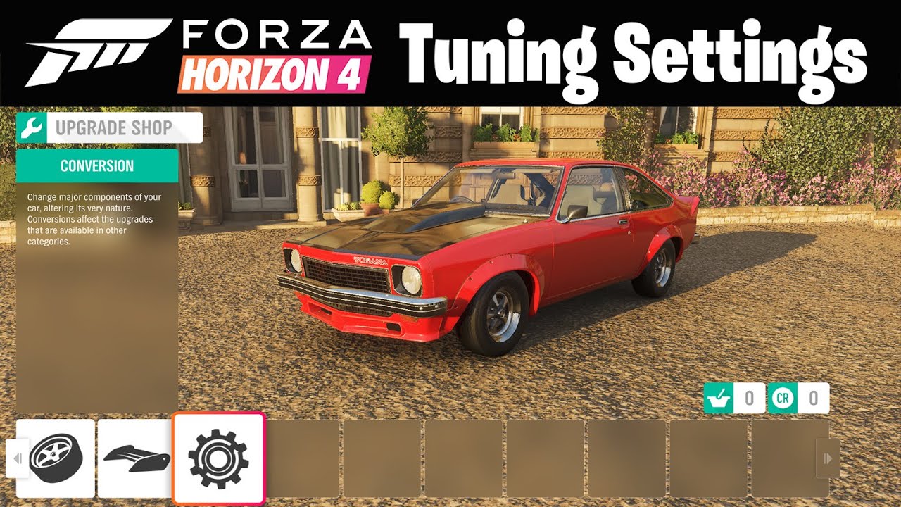 Forza Horizon 4 Holden Torana A1X C600 Tune Setting - YouTube