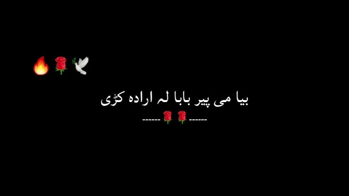 Pashto Poetry Shayari