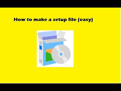 How to Make A setup File (EASY) - YouTube