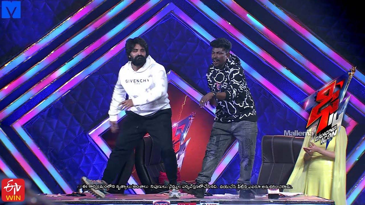 Jani Master & Ganesh Master Performance - DHEE 14 - Dancing Icon Latest ...