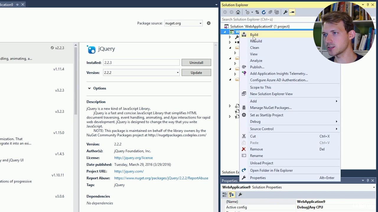 ASP.NET Web API 2 Hands-On : HTML & JQuery - YouTube