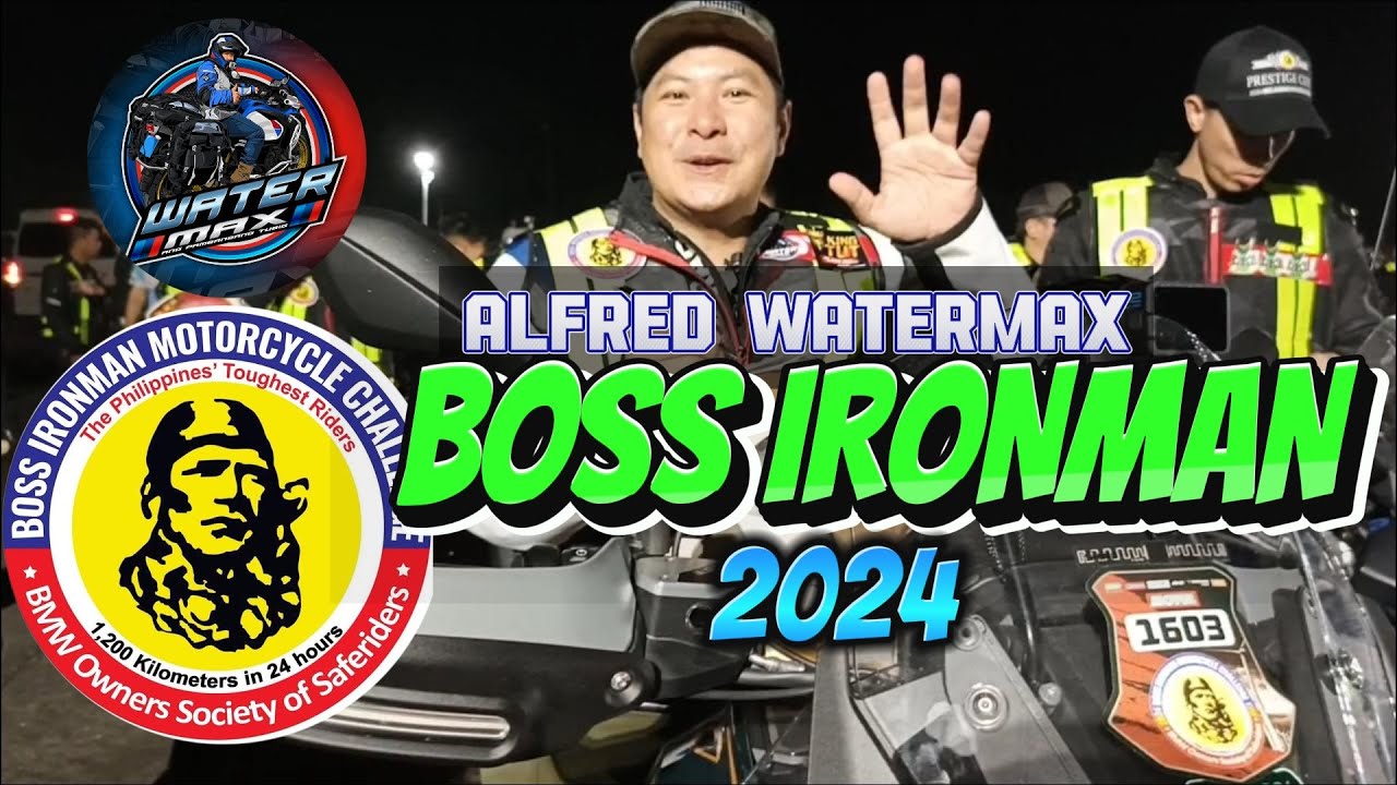 BOSS IRONMAN MOTORCYCLE CHALLENGE 2024 | TAKE OFF | ALFRED WATERMAX ...