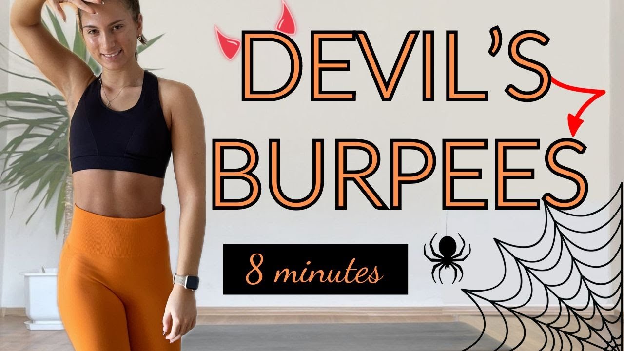 BURPEE HIIT | 8 Minute Home Workout - YouTube