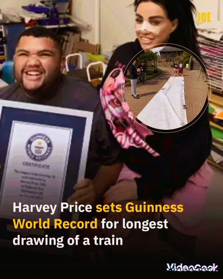 Harvey Price sets Guinness world record. - YouTube
