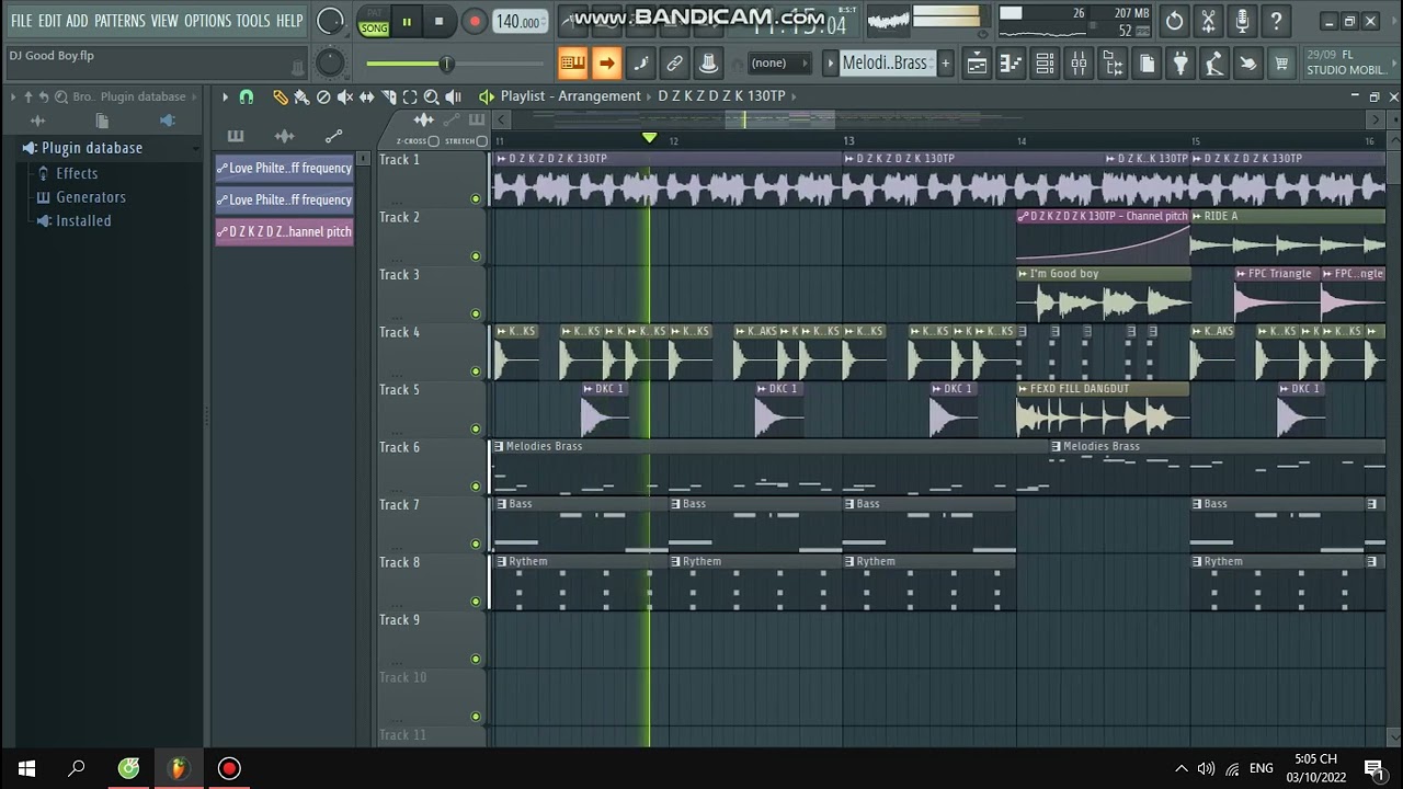 FREE FLP !!! DJ GOOD BOY x DANCE MANCING - YouTube