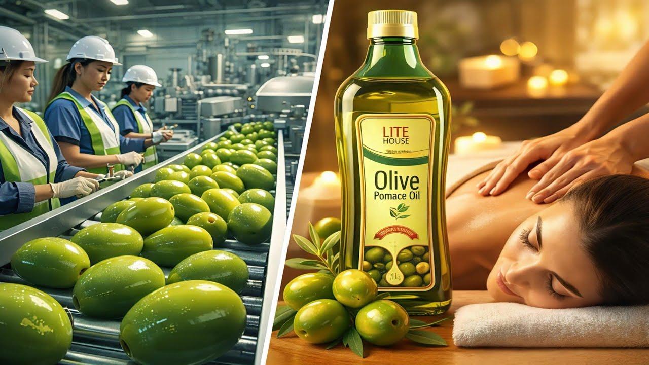 Inside the Oleo Oil Factory: The Complete Production Process - YouTube