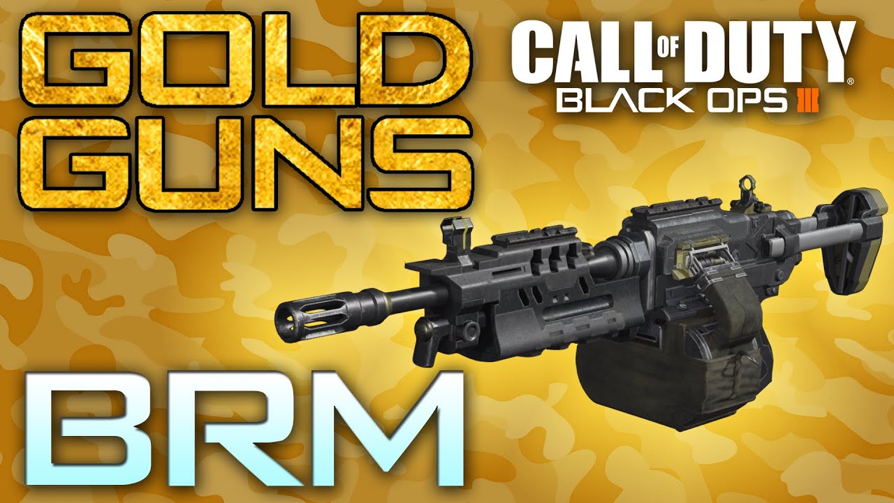 GOLD CAMO GUIDE - BRM! | Black Ops 3 Diamond LMG Tutorials - YouTube
