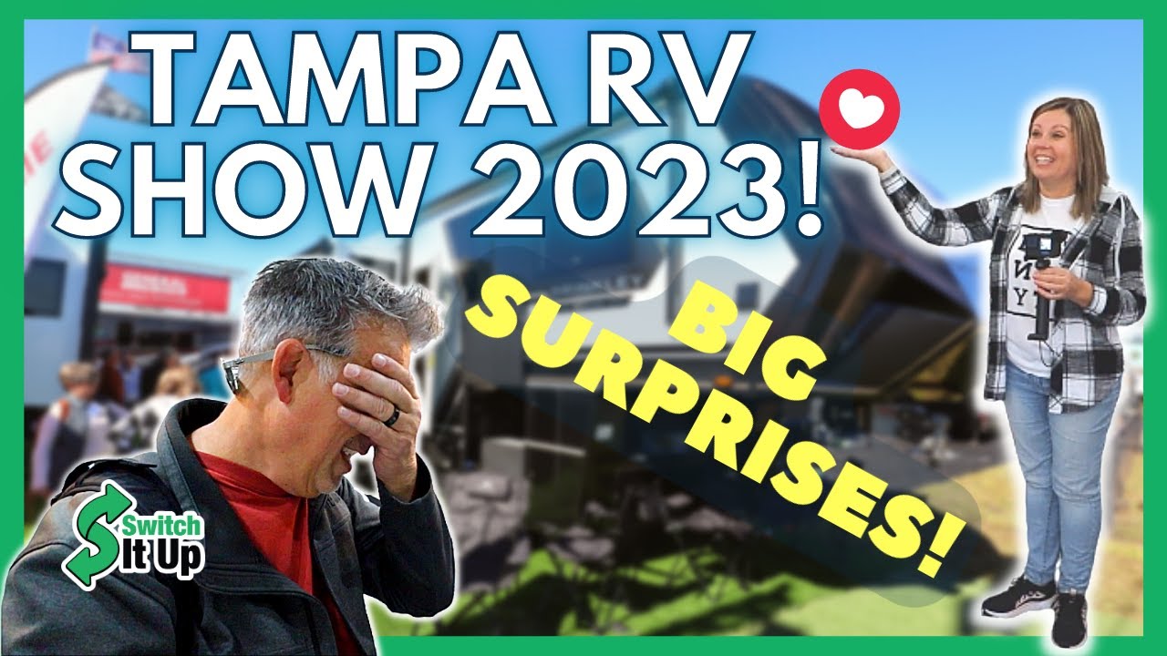 2023 Tampa RV Show (Work & Home-school on the road trends) - YouTube