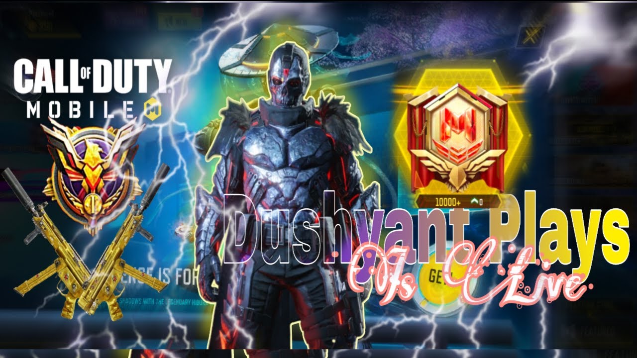 Call of duty mobile live stream..Codm live stream.Br rank push - YouTube