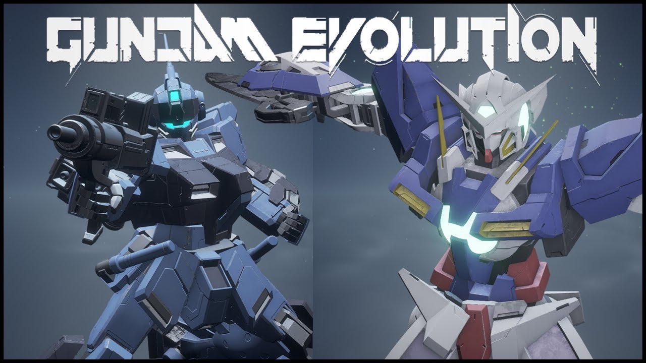 Pale Rider and Exia Game - Gundam Evolution - YouTube