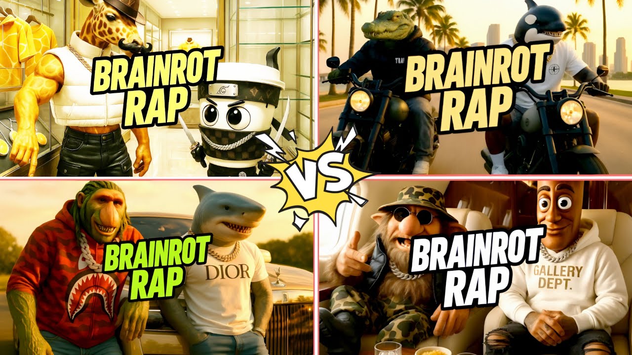 Party Tunes - Brainrot Rap Battle - YouTube