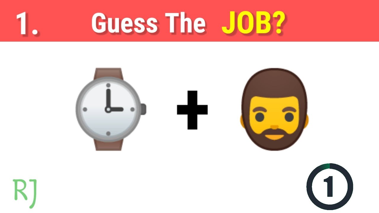 Guess the job / Profession by Emoji #emojichallenge - YouTube