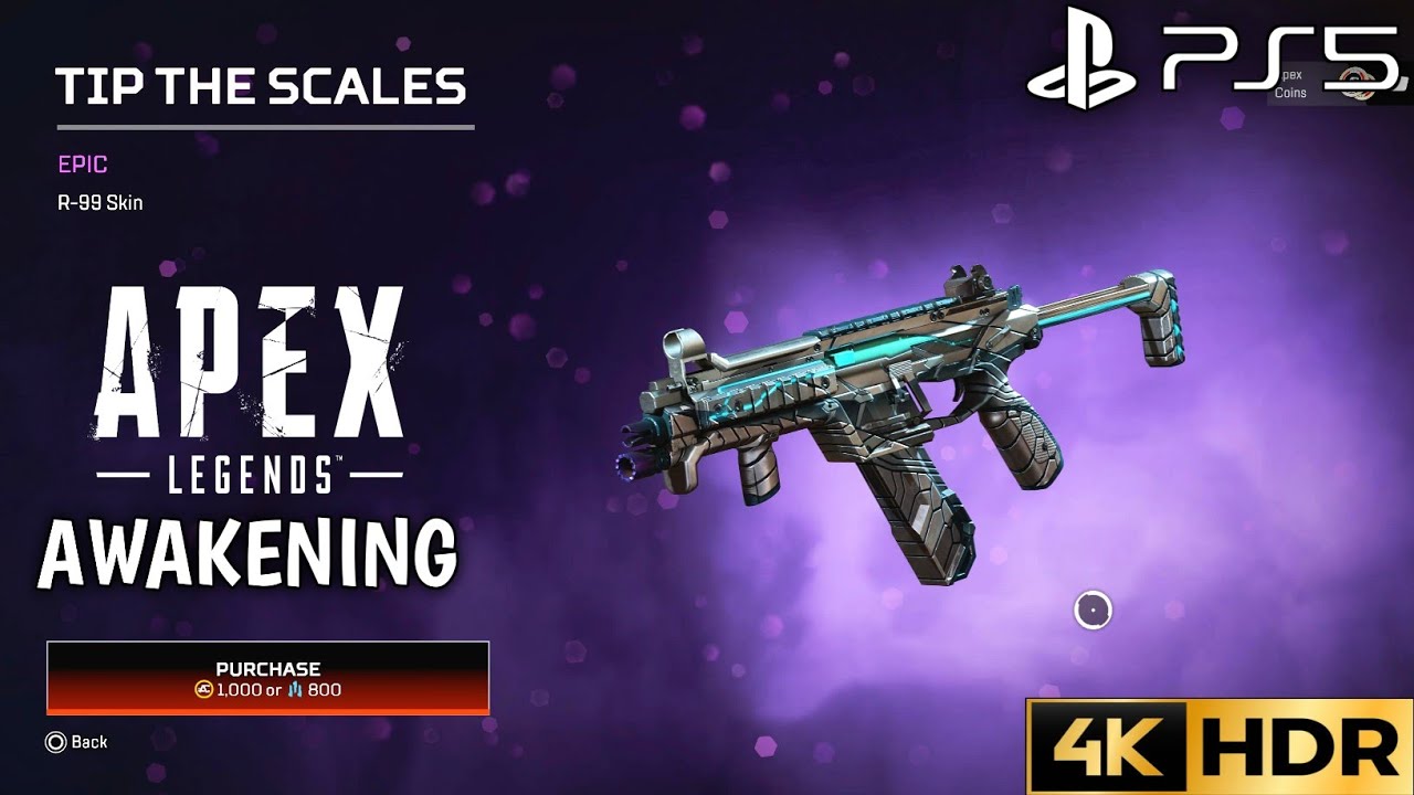 Tip The Scales R-99 Skin Apex Legends Awakening Collection Event R99 ...