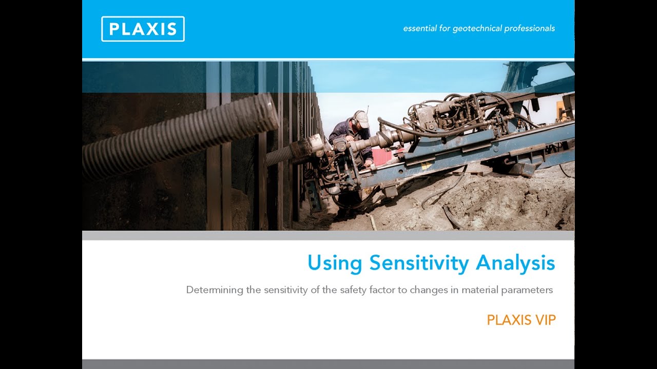 Plaxis 2D - Sensitivity Analysis and Parameter Variation - YouTube