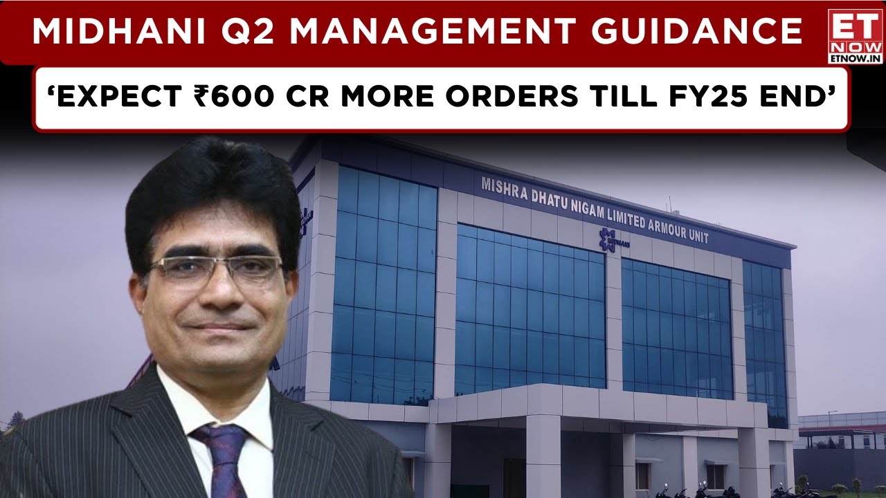 ET Now | Midhani Q2 Results Strong Numbers: Margins, Orderbook ...