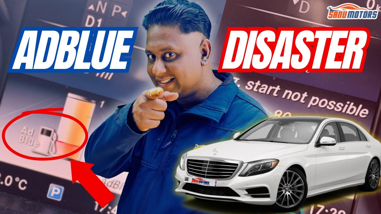 Mercedes S-Class | NOx Sensor & AdBlue Fault Diagnosis | Sanu Motors ...