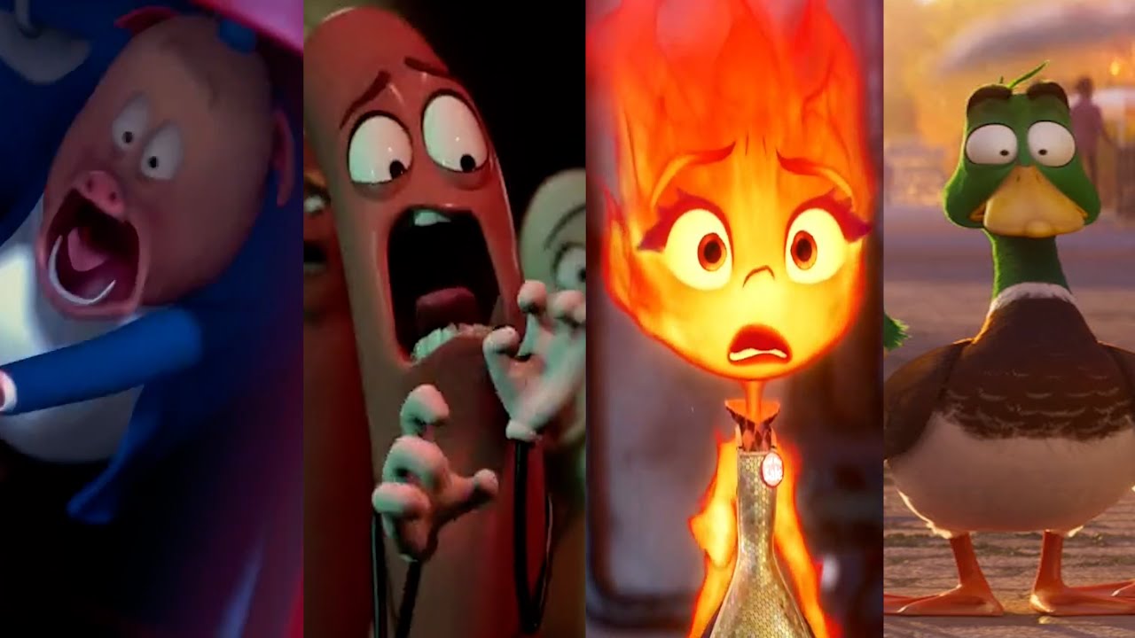 1 Second of 38 Animated Movies - YouTube