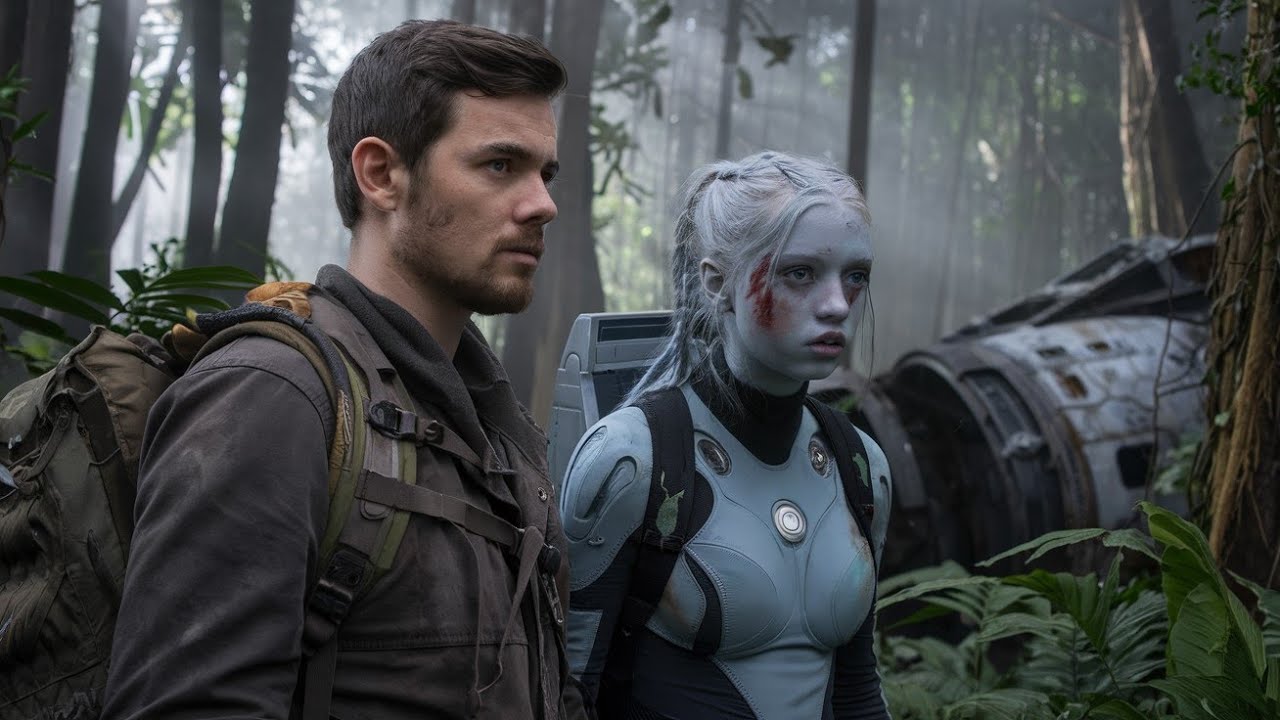 Left Alone and Injured, the Alien Girl Gave Up—Until the Human Soldier ...
