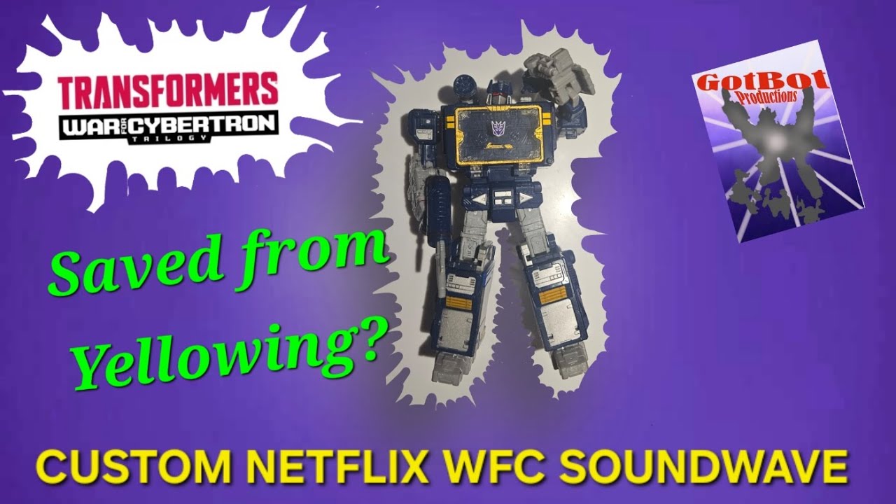 Custom WFC Soundwave (Can he be Saved from Yellowing?) - GotBot True ...