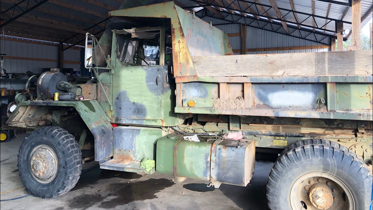 5 Ton Military Dump Truck Fuel Problems Solved????? 🤷🏻‍♂️ - YouTube