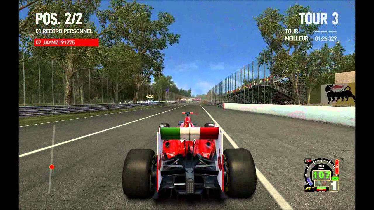 F1 2010 MOD F1 2011 MONZA FERRARI TIME TRIAL HD - YouTube