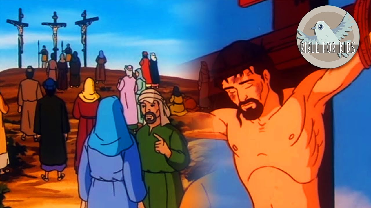 JESUS DIES ON THE CROSS | Crucifixion of Jesus | Good Friday | Bible ...