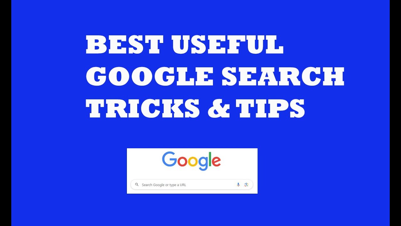 Best Useful Google Search Tricks and Tips You Must Know - YouTube