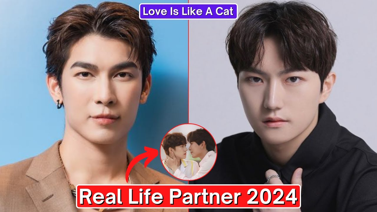 Mew Suppasit And JM (Love Is Like A Cat) Real Life Partner 2024 - YouTube