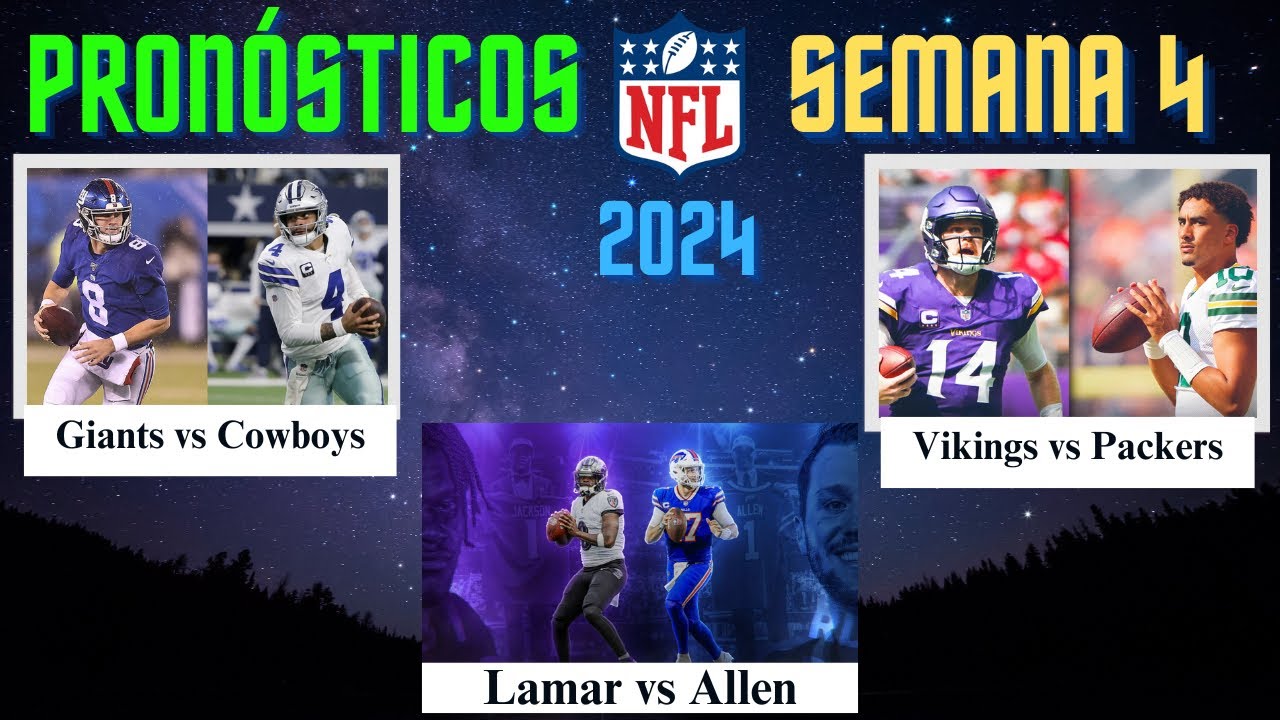 Pronósticos y Análisis NFL Semana 4 2024 - YouTube