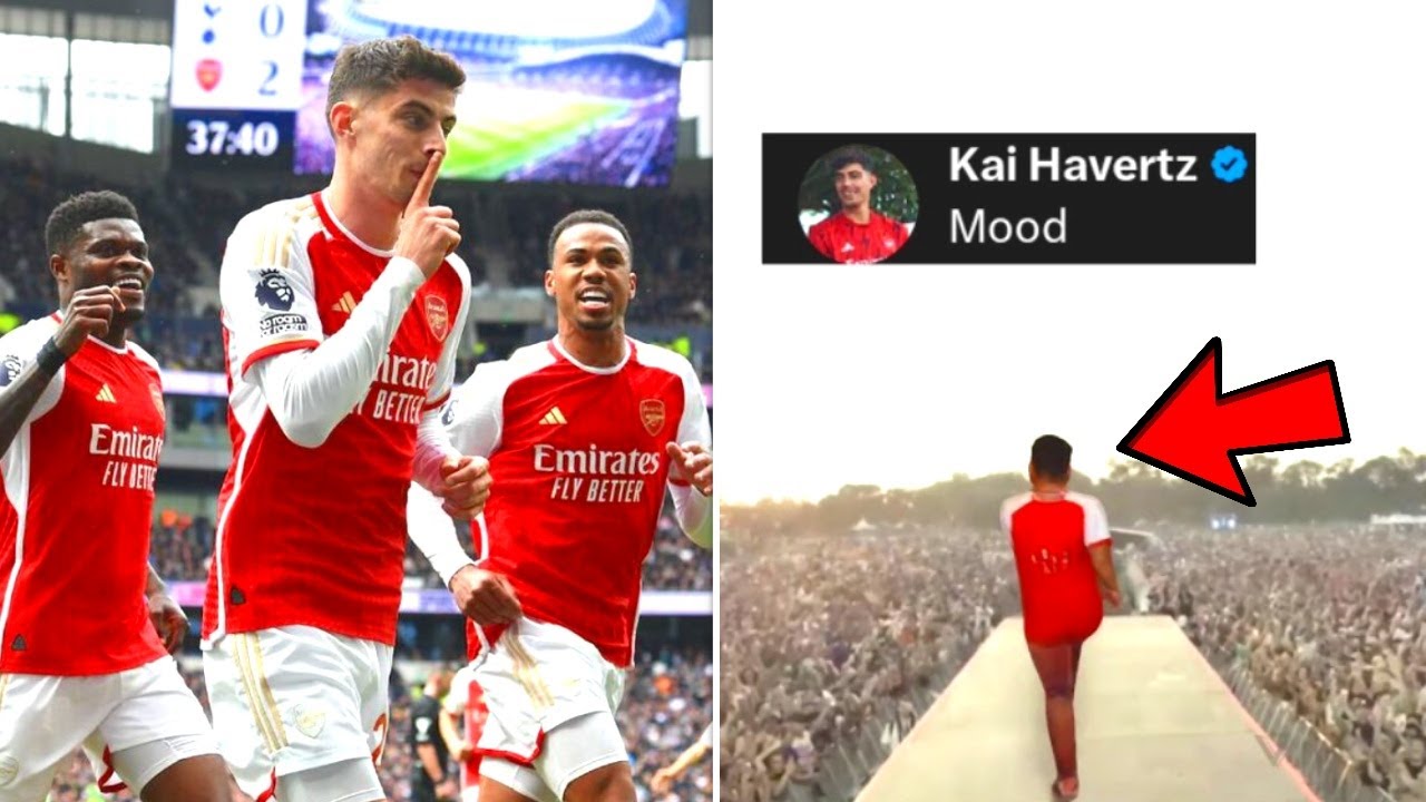 Arsenal Fans In Love With A Viral Tweet From Kai Havertz After Derby ...