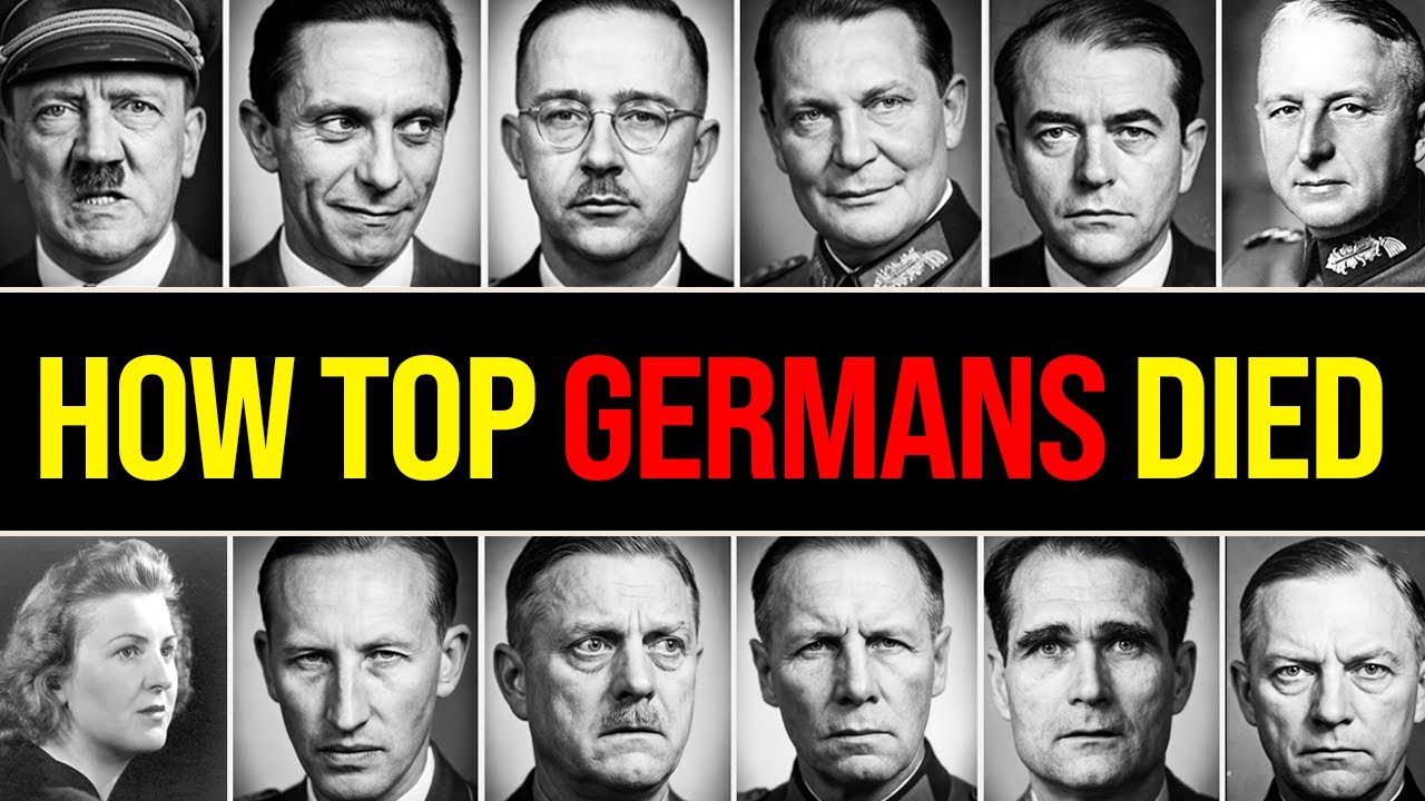 How Every Major German Leader of WW2 Died — Explained in 40 Minutes ...