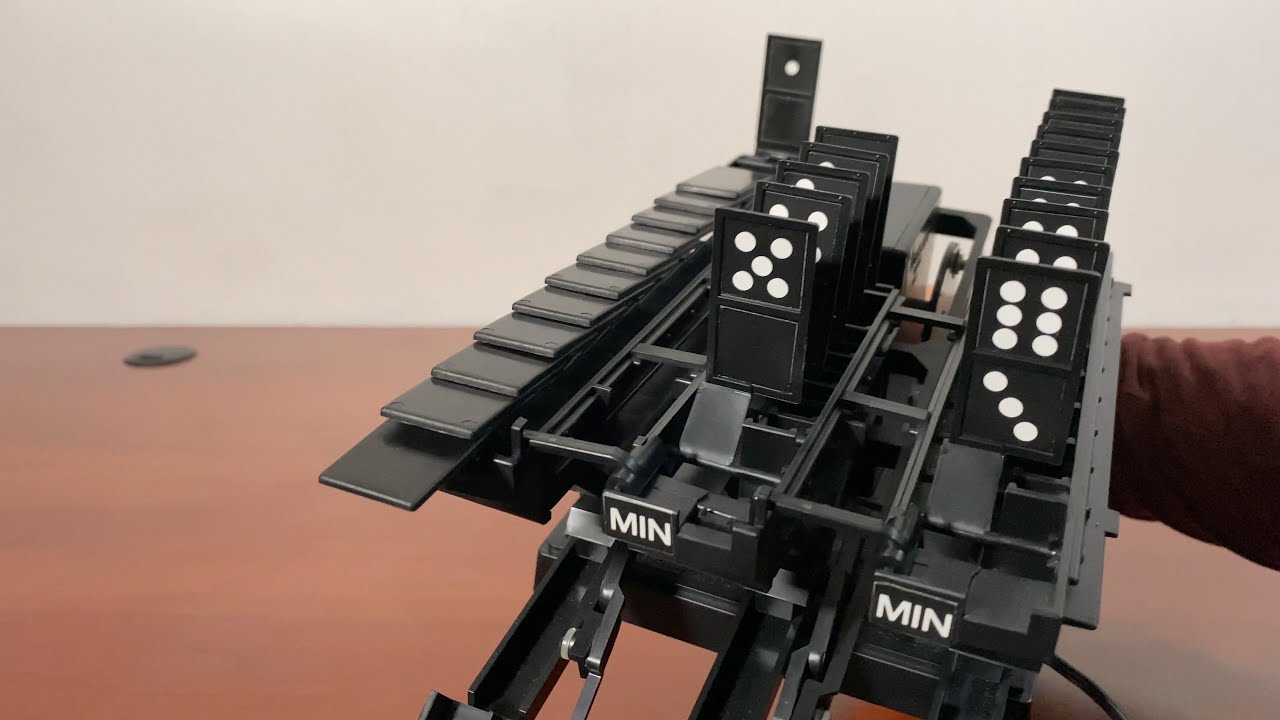 Arrow Electric Domino Clock from 1983 - Gadgetify - YouTube