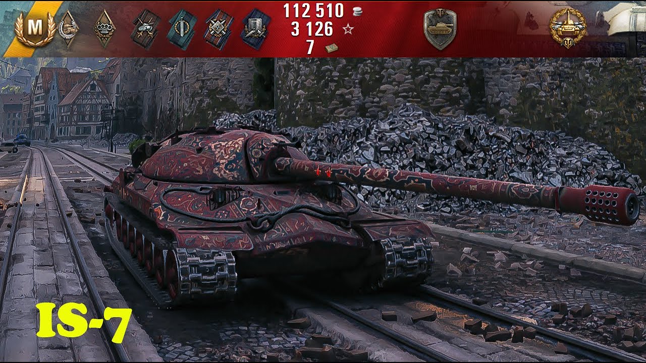 IS-7 - World of Tanks UZ Gaming - YouTube