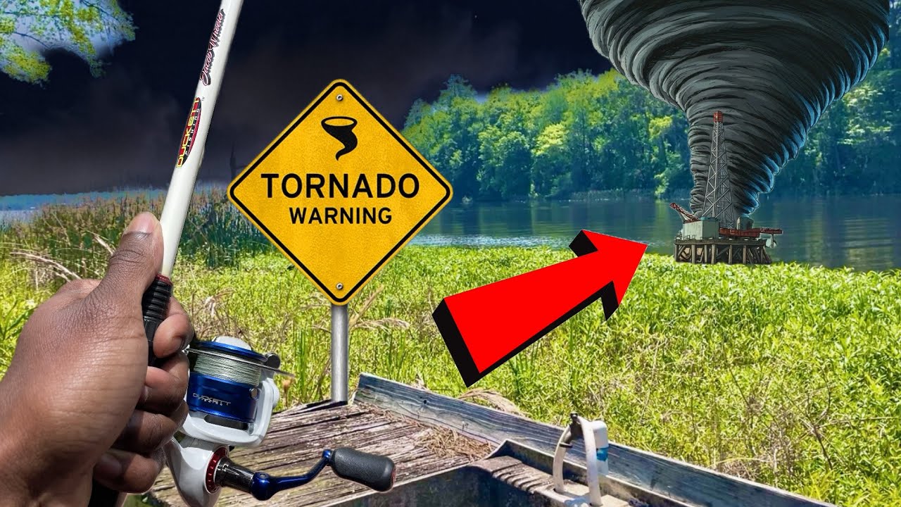 TOPWATER Fishing Post TORNADO In Florida - YouTube