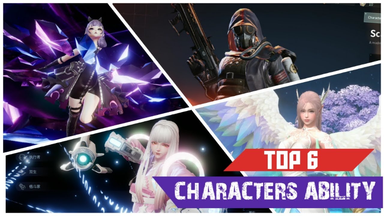 TOP 6 BEST MOBILE GAMES CHARACTER ABILITIES | Android/iOS - YouTube