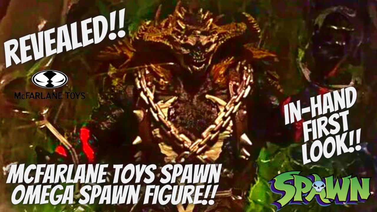 McFarlane Toys Spawn Omega Spawn Figure Revealed!! In-Hand First Look ...