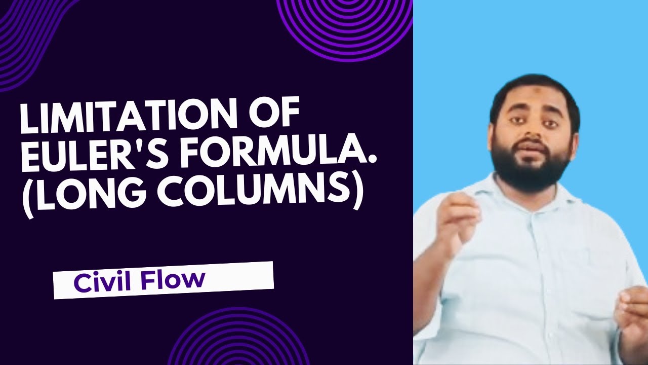 Limitation of Euler's Formula. #Eulers analysis.#Long Columns. #Columns ...